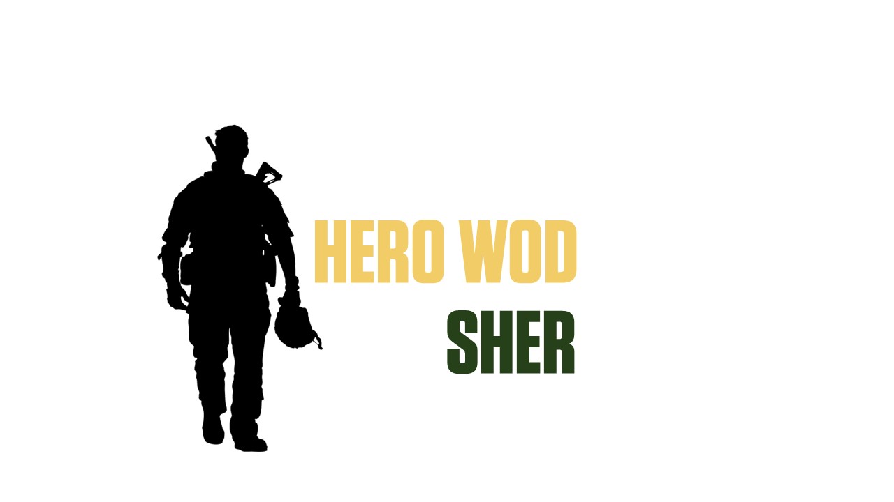 HERO WOD Sher - Australian Hero Games